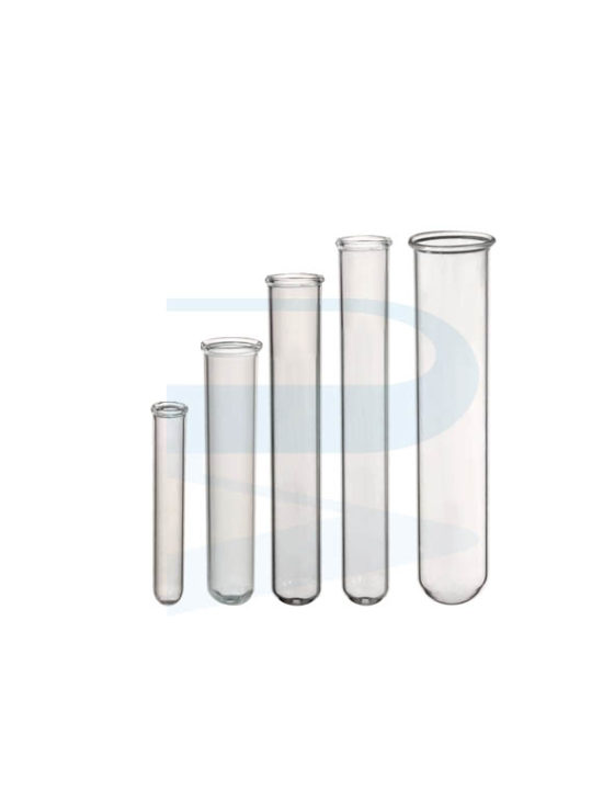 Test Tube CN, Rim, Soda-lime Glass - Progressive Scientific Sdn. Bhd.