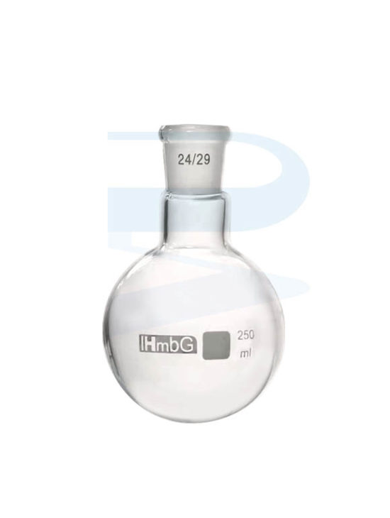 Round Bottom Flask HmbG, with 1 Neck Socket, Boro3.3 - Progressive ...