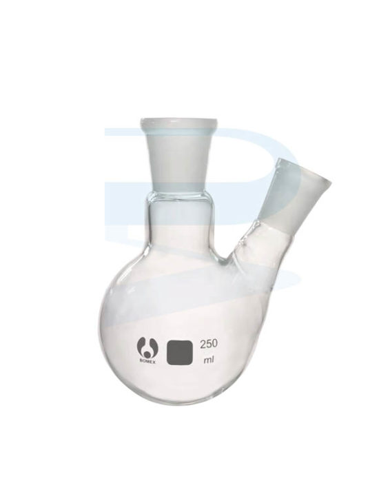 Round Bottom Flask BOMEX, with 2 Neck Sockets, Boro3.3 - Progressive ...