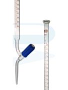Burette, Rotaflo PTFE stopcock, Class B, Flared Top, HmbG (50ml ...