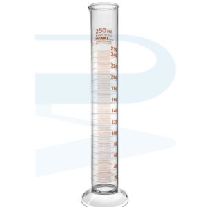 Measuring Cylinder, Amber Scale, Round Base, Class A, Batch Certified ...