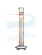 Measuring Cylinder, Amber Scale, Hexagonal Base, HmbG - Progressive ...