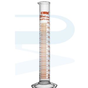 Measuring Cylinder, Amber Scale, Hexagonal Base, HmbG - Progressive ...