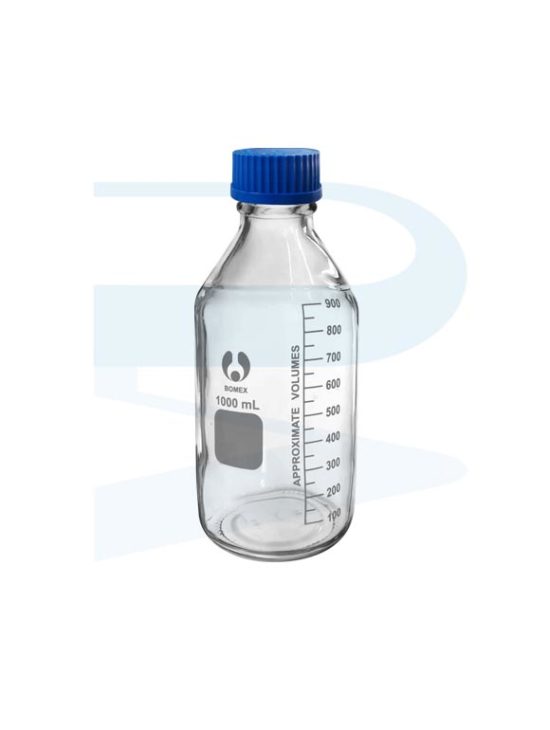 Lab Bottle, Boro 3.3, Blue Cap GL45, BOMEX - Progressive Scientific Sdn ...