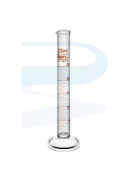 Measuring Cylinder, Amber Scale, Round Base, Class A, USP Tolerance ...