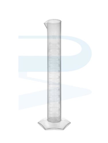 Measuring Cylinder, Embossed Scale, Hexagonal Base, PP - Progressive ...