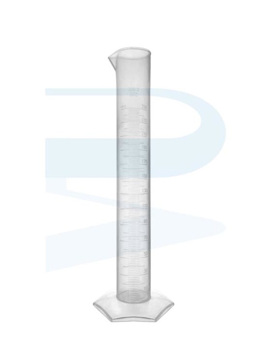 Measuring Cylinder, Embossed Scale, Hexagonal Base, PP - Progressive ...