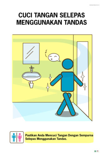 Peraturan Di Tandas (set of 8) - Progressive Scientific Sdn. Bhd.