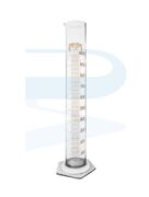 Measuring Cylinder, Amber Scale, Hexagonal Base, Germany - Progressive ...