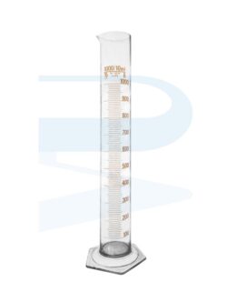 Measuring Cylinder, Amber Scale, Hexagonal Base, Germany - Progressive ...