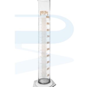 Measuring Cylinder, Amber Scale, Hexagonal Base, Germany - Progressive ...