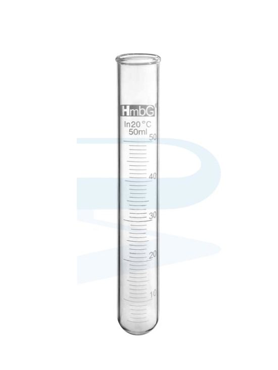 Test Tube HmbG, Rim, With Graduation, Boro3.3 - Progressive Scientific ...