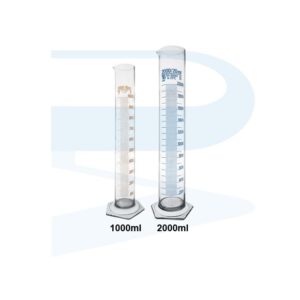 Measuring Cylinder, Amber Scale, Hexagonal Base, Germany - Progressive ...