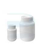 Bottle Wide Neck, HDPE, Round, w/White Lock ScrewCap & Insert ...