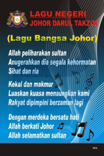 Lagu Negeri Johor - Progressive Scientific Sdn. Bhd.