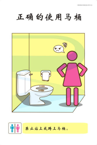 Peraturan di Tandas (set of 8) – BC - Progressive Scientific Sdn. Bhd.