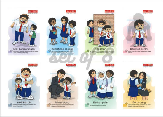 Anti-Buli (set of 8) - Progressive Scientific Sdn. Bhd.