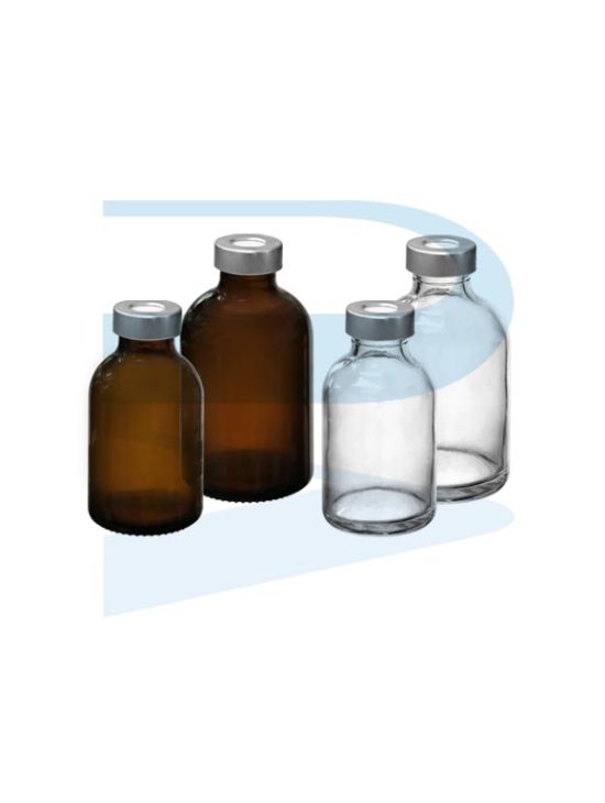 Vial Serum, 30ml & 50ml, Wide Crimp Top 20mm, supply with cap, HmbG ...