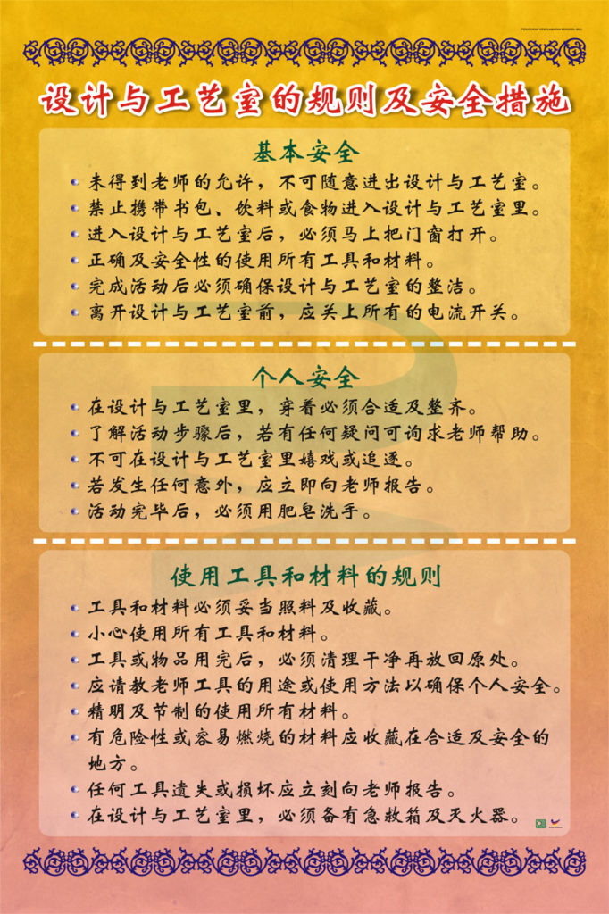 Peraturan Keselamatan Bengkel (BC) - Progressive Scientific Sdn. Bhd.