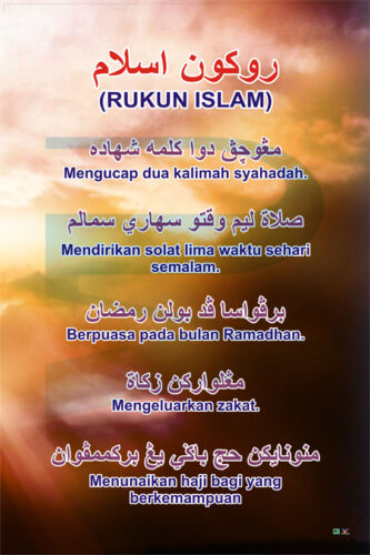 Rukun Iman & Rukun Islam (set of 2) - Progressive Scientific Sdn. Bhd.