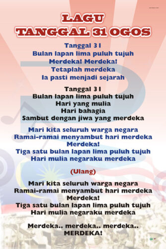 Lagu Tanggal 31 Ogos - Progressive Scientific Sdn. Bhd.