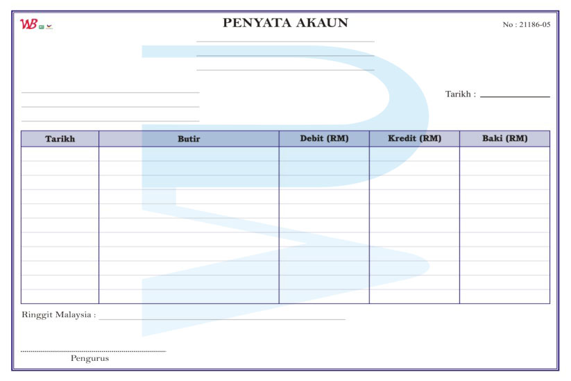 Penyata Akaun - Progressive Scientific Sdn. Bhd.