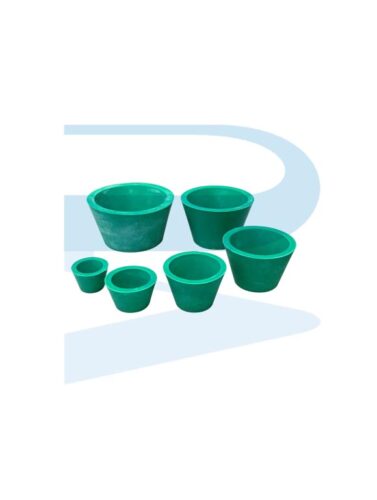 Rubber Cone, set of 6, Green - Progressive Scientific Sdn. Bhd.