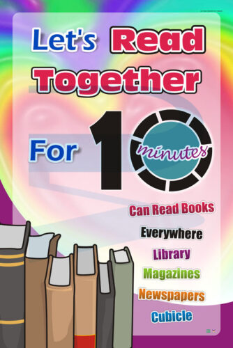Let’s Read Together For 10 Minutes - Progressive Scientific Sdn. Bhd.