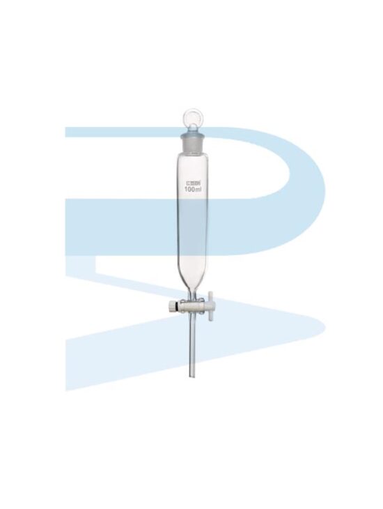 Funnel Separating Cylindrical w/PTFE stopcock, HmbG - Progressive ...
