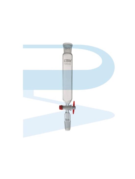 Funnel Separating Cylindrical w/PTFE stopcock, Socket, Cone, HmbG ...