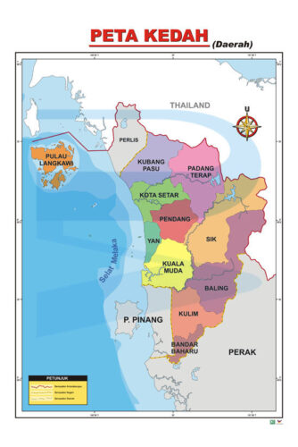 Peta Kedah (Daerah) - Progressive Scientific Sdn. Bhd.