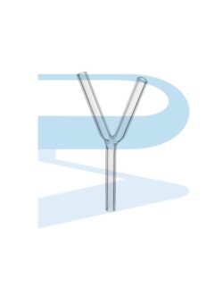 Connection Tube Y shape, Glass (Delivery Tube) - Progressive Scientific ...