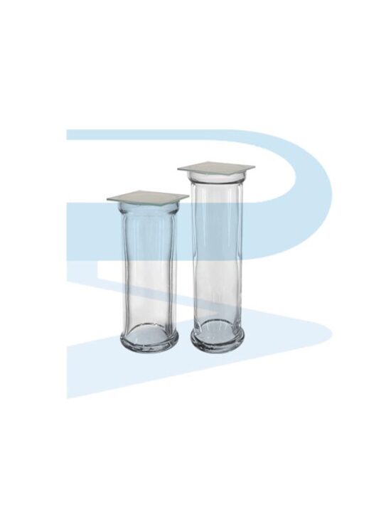 Gas Jar with cover, Glass - Progressive Scientific Sdn. Bhd.