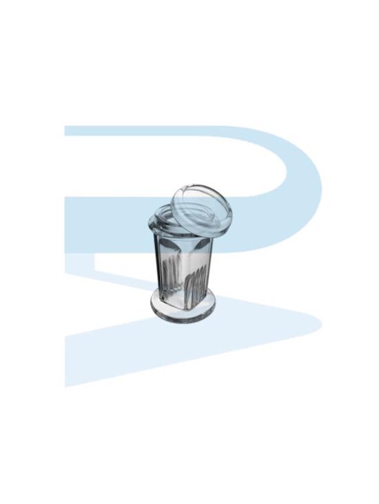 Slide Staining Jar w/lid, Coplin type, 5 slides, glass - Progressive ...