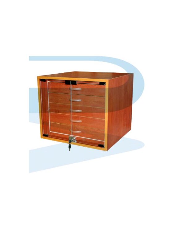 Slide Storage Cabinet 1000 slides Wooden - Progressive Scientific Sdn. Bhd.