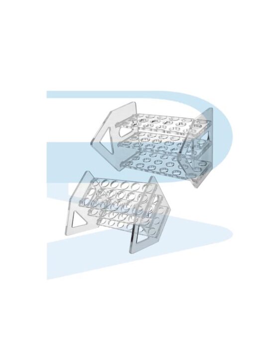 Test Tube Rack, Acrylic, Slant Style, for tube Ø16mm - Progressive ...