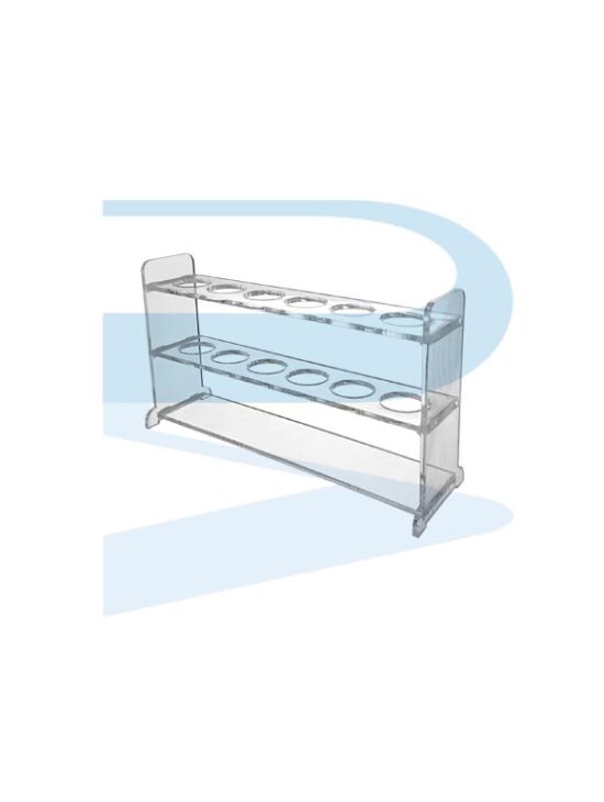 Nessler tube Rack, Acrylic, 6 holes x Ø35.5mm, for 100ml tubes ...