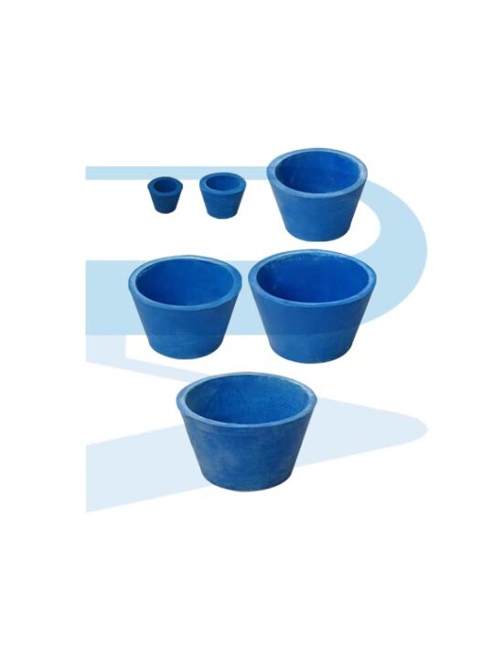 Rubber Cone, Blue (Sell in loose only) - Progressive Scientific Sdn. Bhd.